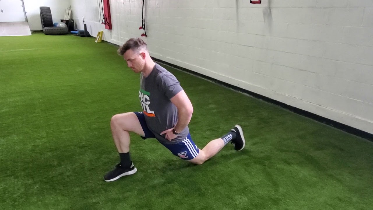 Hip Flexor Hamstring Rocking - YouTube