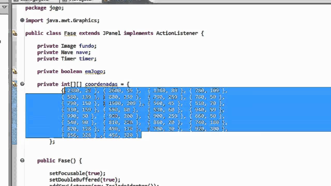 ViaJava: Parte 8.1 - Programação de Jogos em Java - YouTube