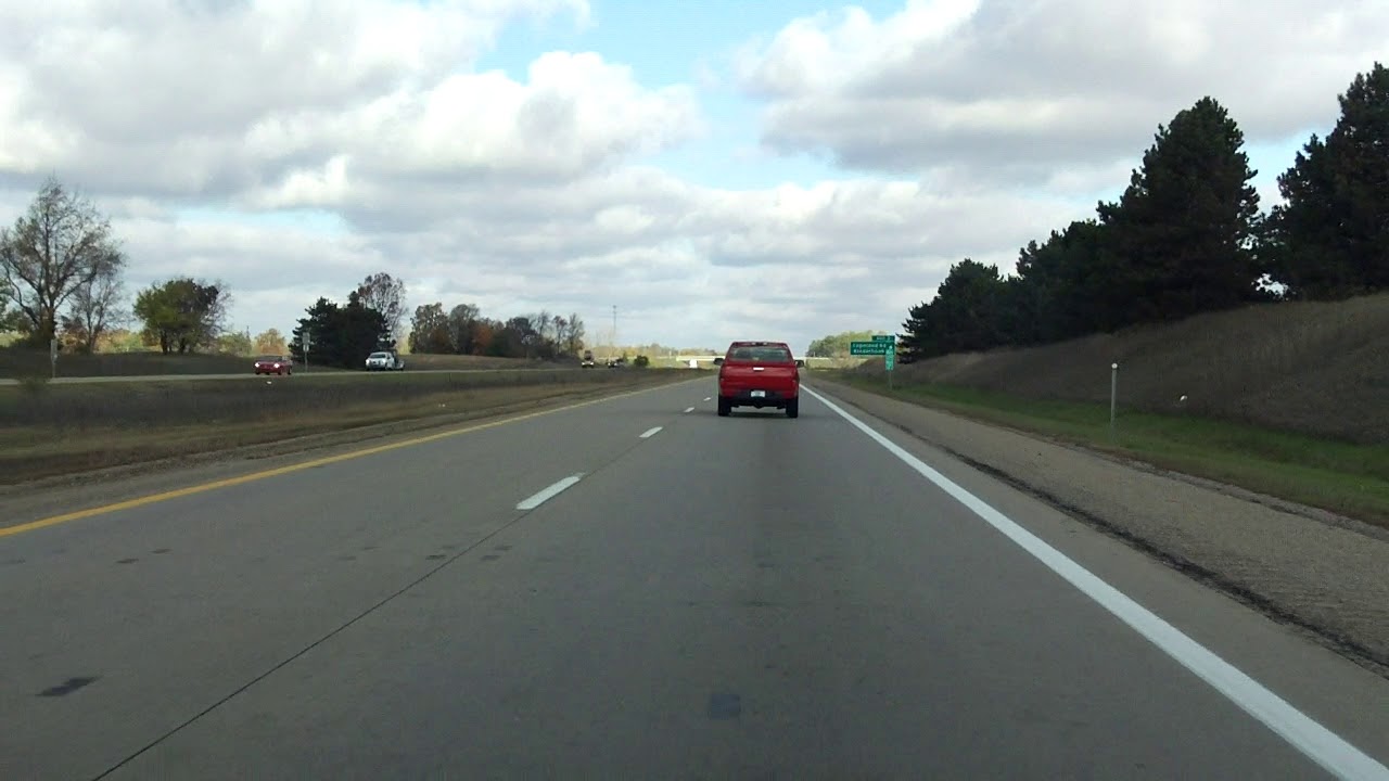 Interstate 69 - Michigan (Exits 1 to 3) northbound - YouTube