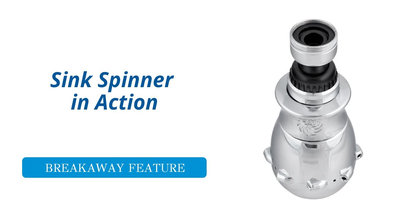 Sink Spinner breakaway feature. - YouTube