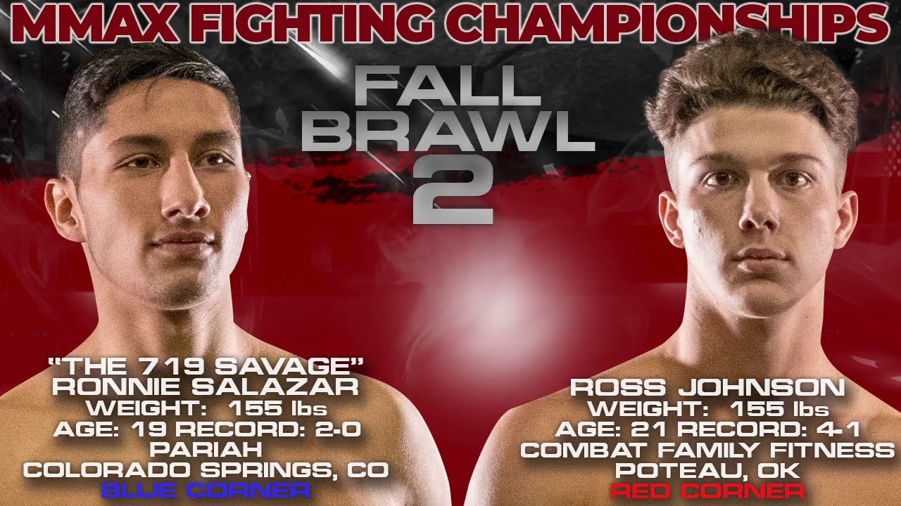MMAX10 Ronnie Salazar VS Ross Johnson - YouTube