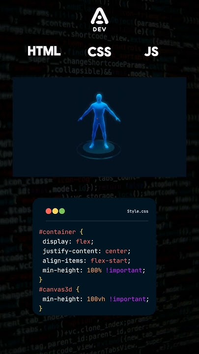 Scanner humano con Html, Css y JavaScript #programacion #developer #code #coding #html #css ...