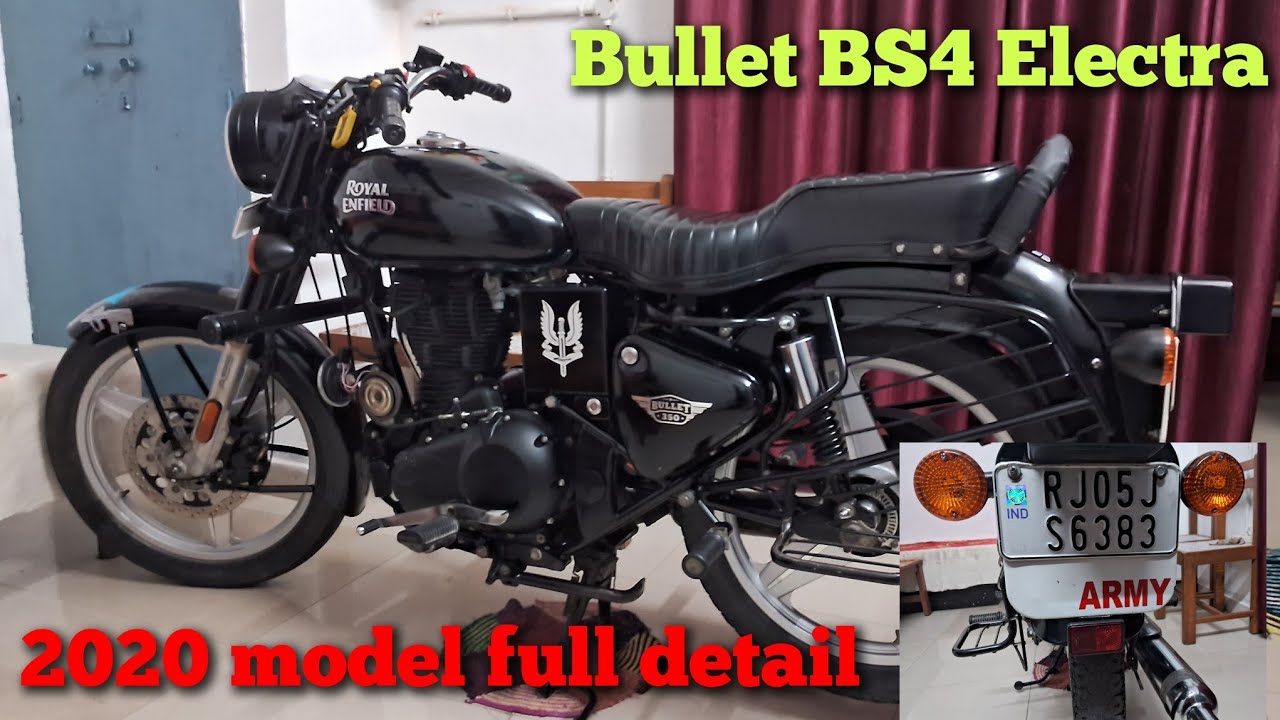 bullet standard Electra 2020 BS4 model full detail | #rxriderrj05 - YouTube