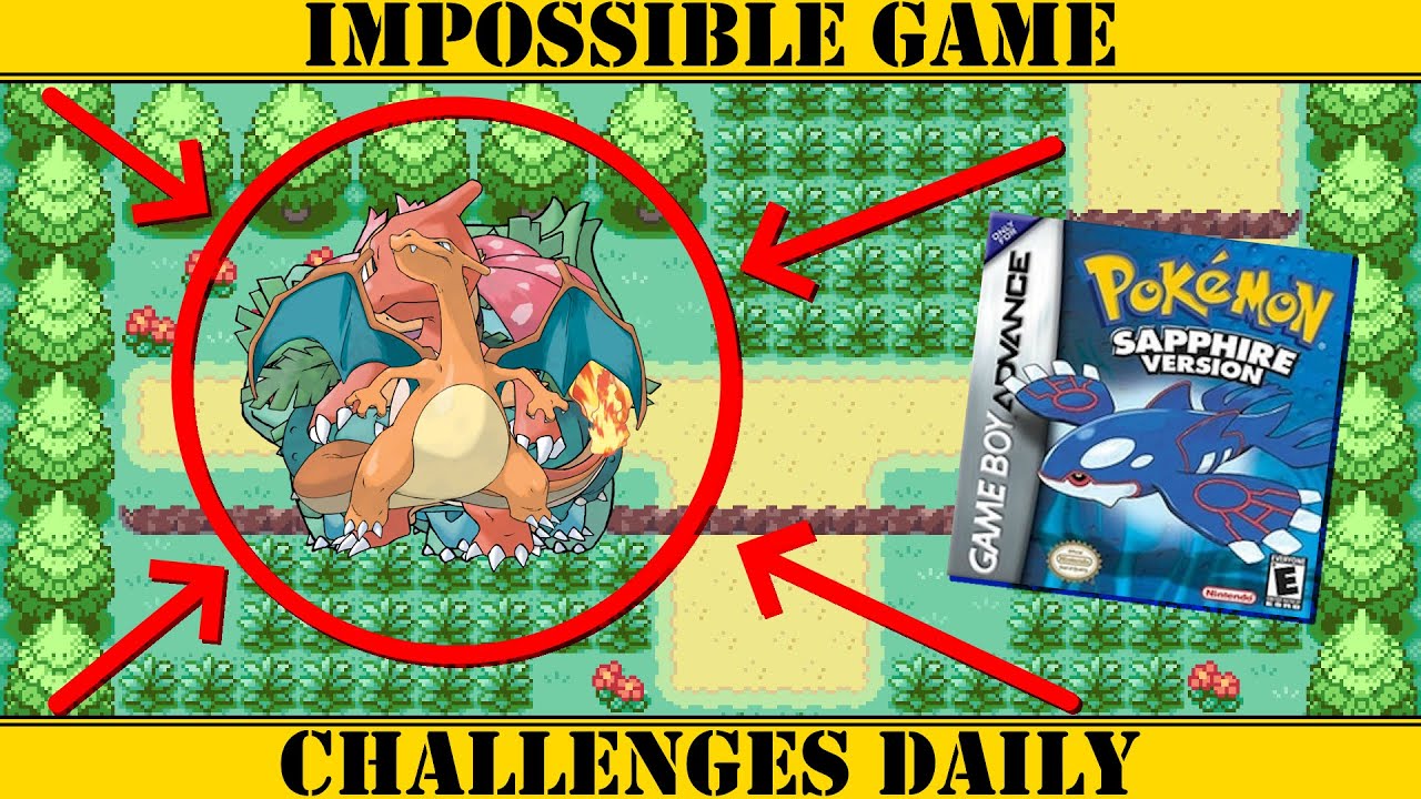 Can You Beat Pokemon Ruby With Only CHARIZARD? - YouTube