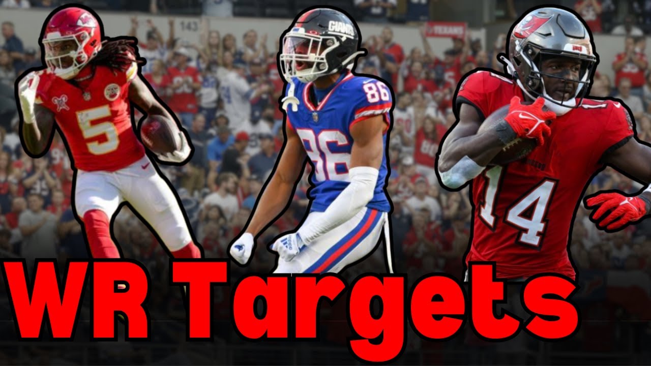 The Texans MUST Consider These Free Agent Wide Receivers - YouTube