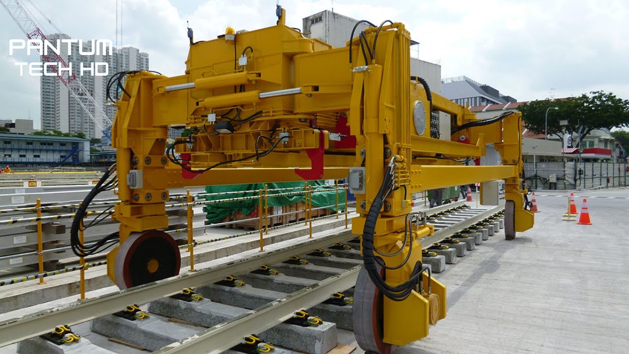 Railway Sleeper Manufacturing Process - YouTube