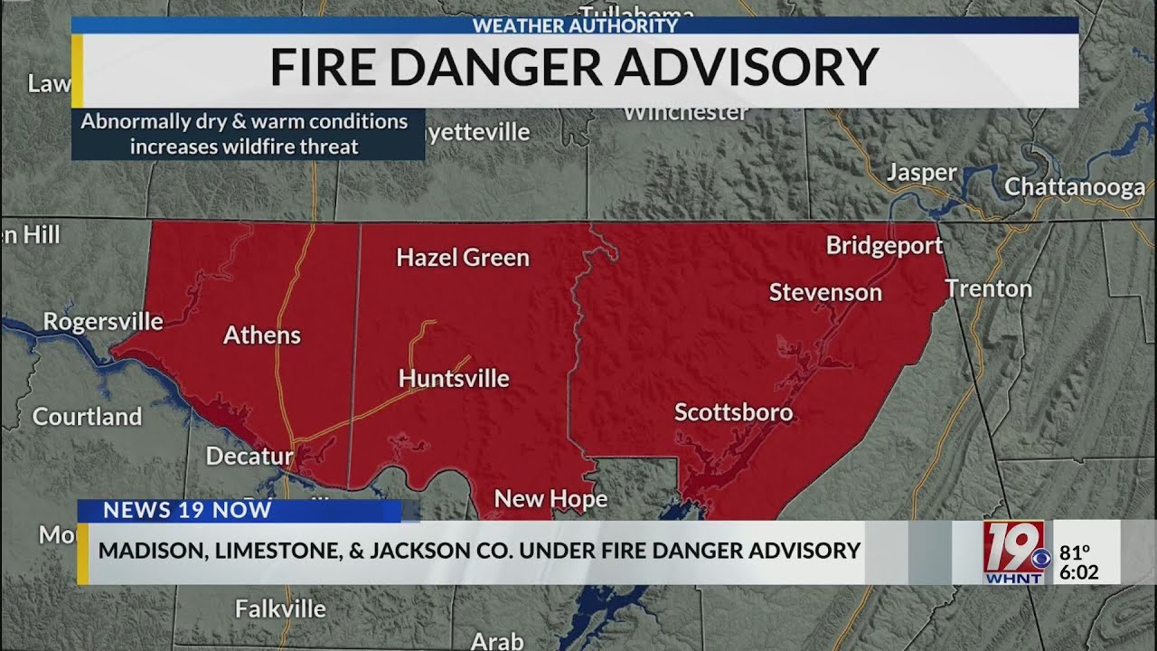 Alabama Forestry Officials Discuss Fire Danger Advisory | Oct. 25, 2024 ...