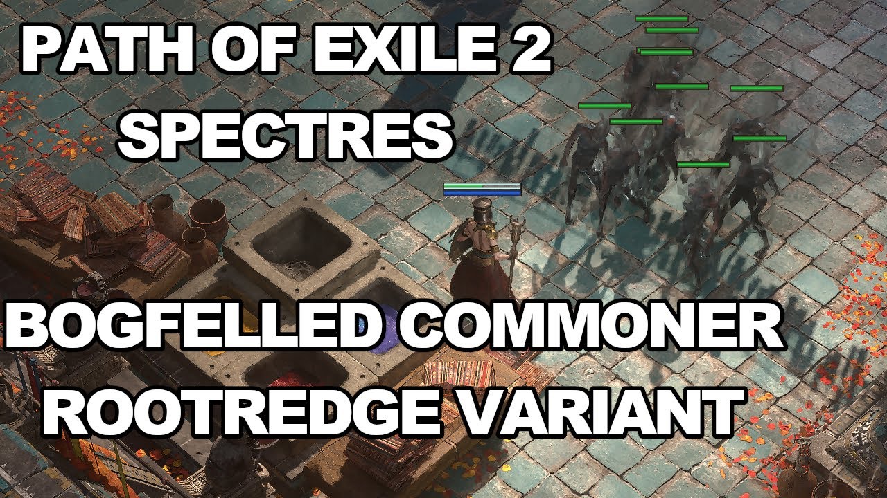 Path of Exile 2 Spectres 0.2.0 Bogfelled Commoner Rootredge variant ...
