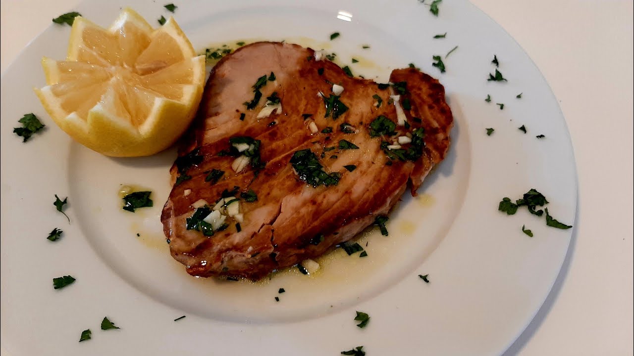 Favoloso Filetto di Tonno semplice e veloce da preparare - YouTube