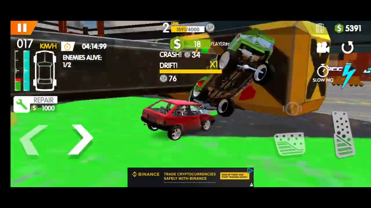 Play Real Car Crash Android Game - YouTube