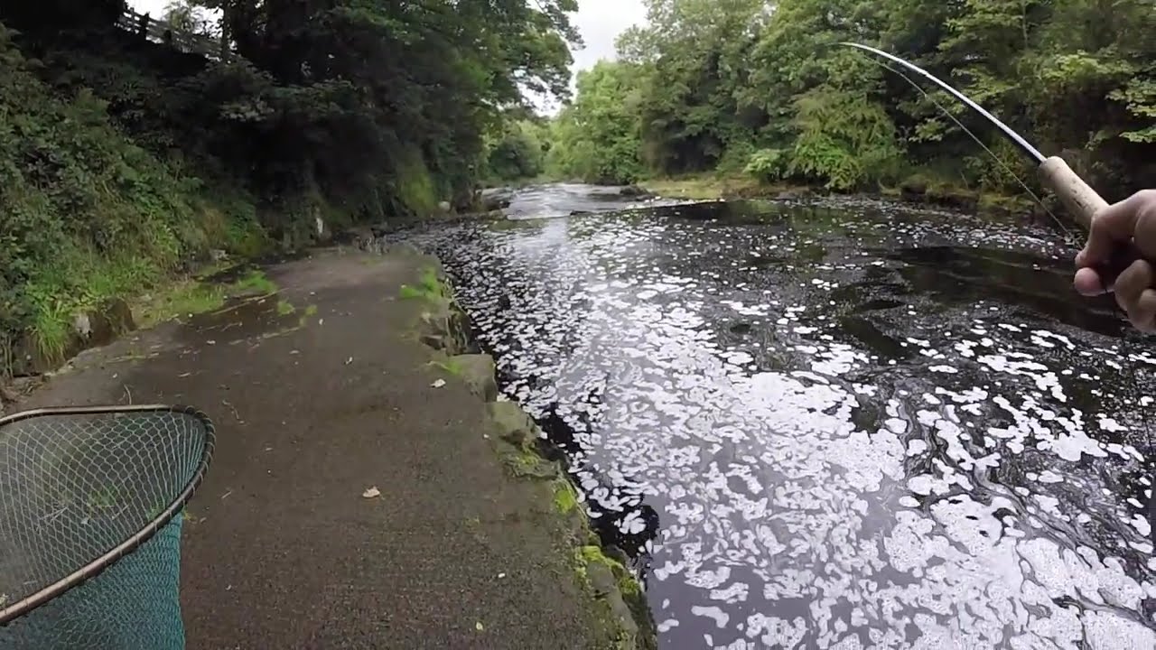 Autumn Atlantic Salmon fishing OnThe River Bush And River Finn - YouTube