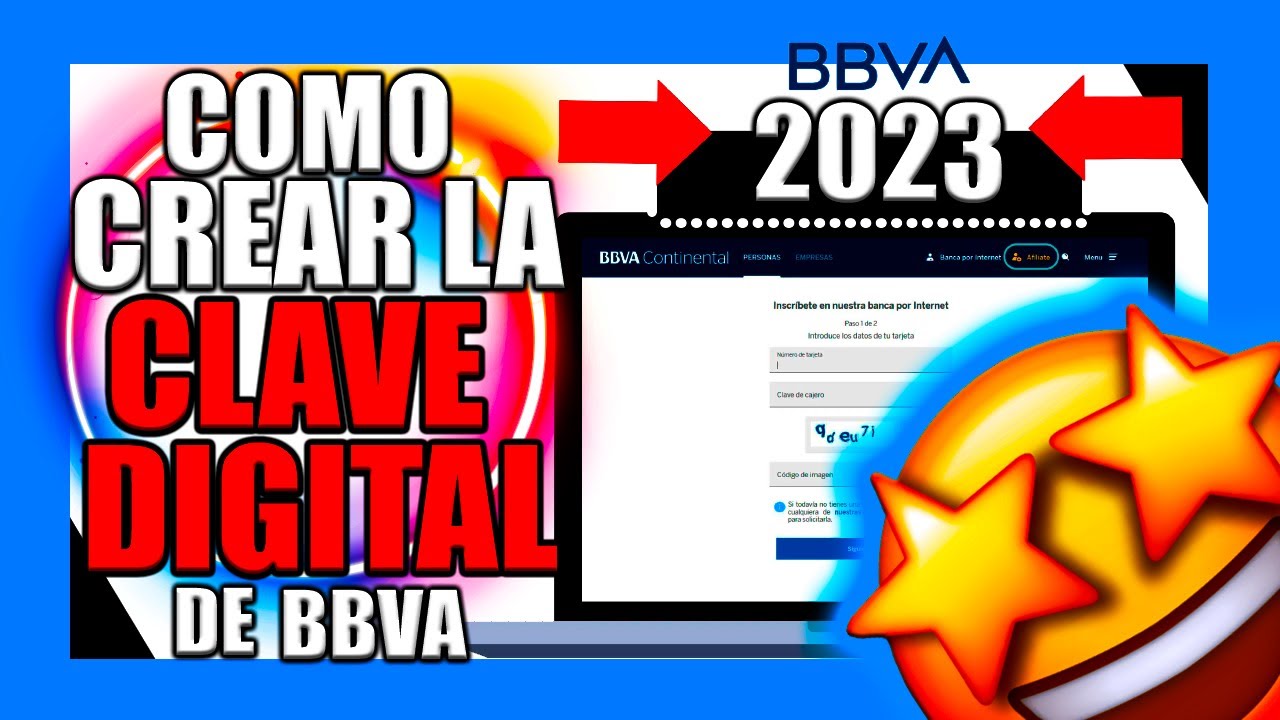 Como CREAR CONTRASEÑA de BANCA por internet BBVA 【2023】 COMO CREAR LA ...
