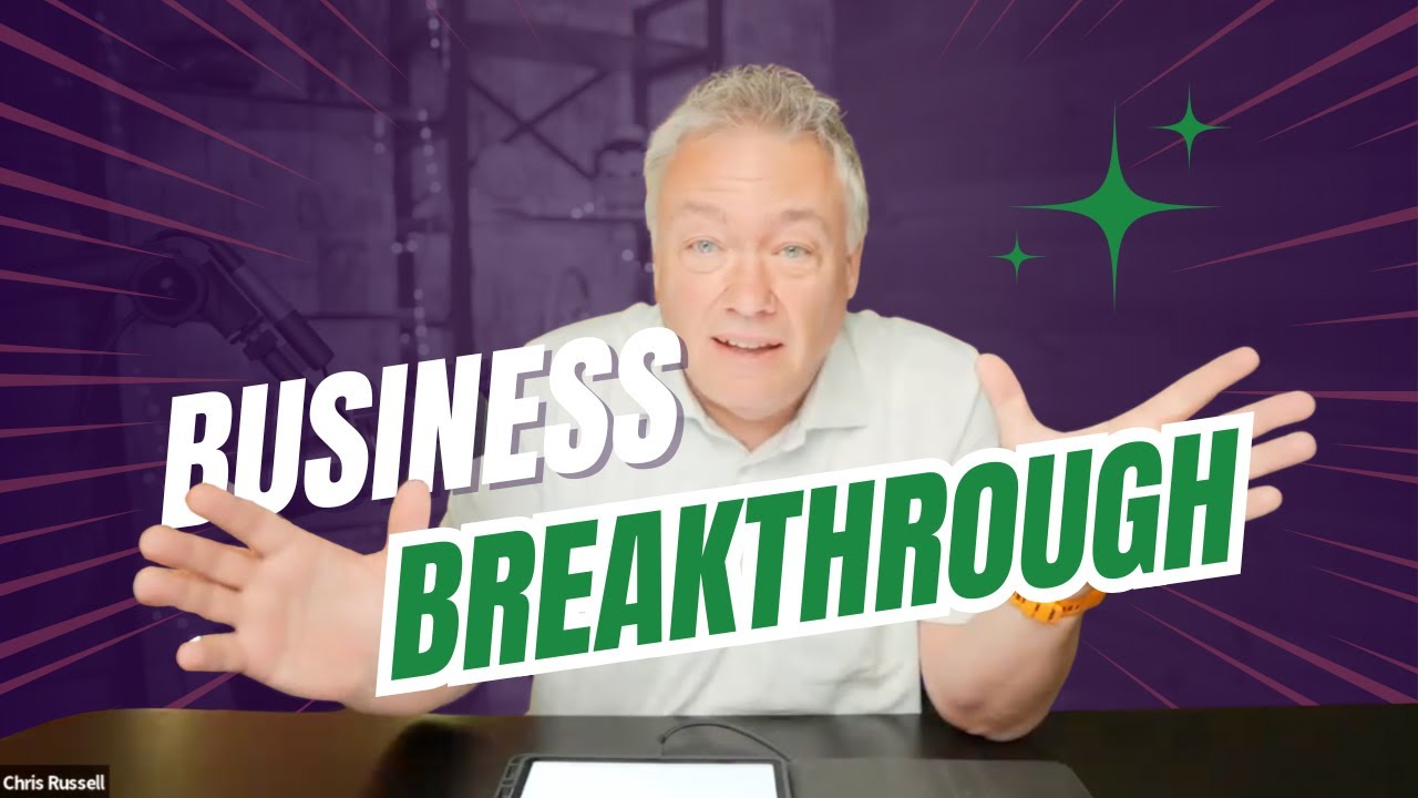 How to experience a BREAKTHROUGH in your real estate business! - YouTube
