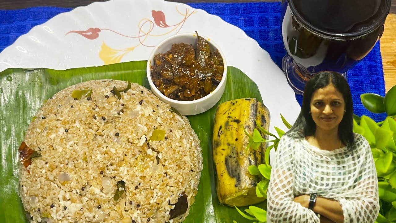 Traditional Kerala-Style Wheat Rava Upma | Godhuma Rava Upma | Easy ...