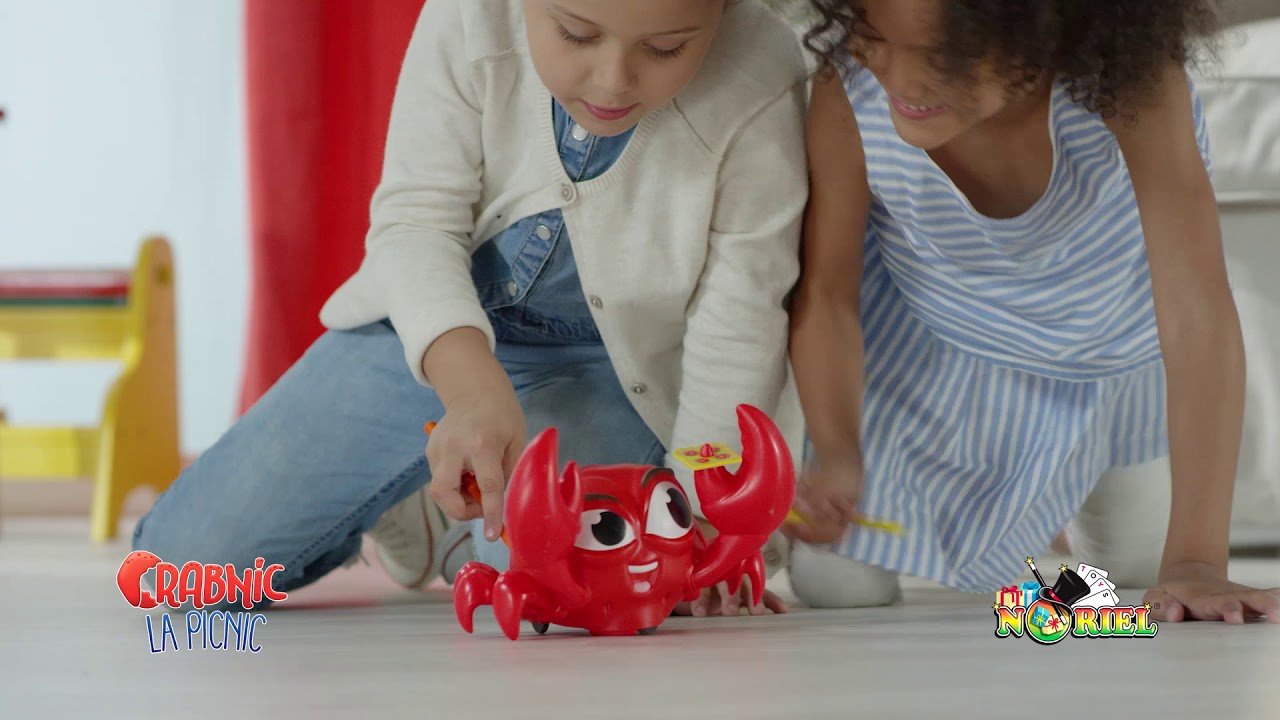 Joc interactiv Crabnic la picnic, de la Noriel - YouTube