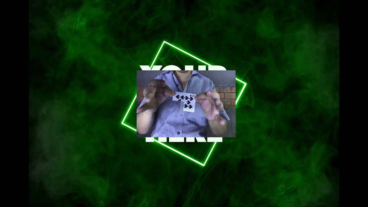 turn a half card into full card tutorial to show your friend then tell ...