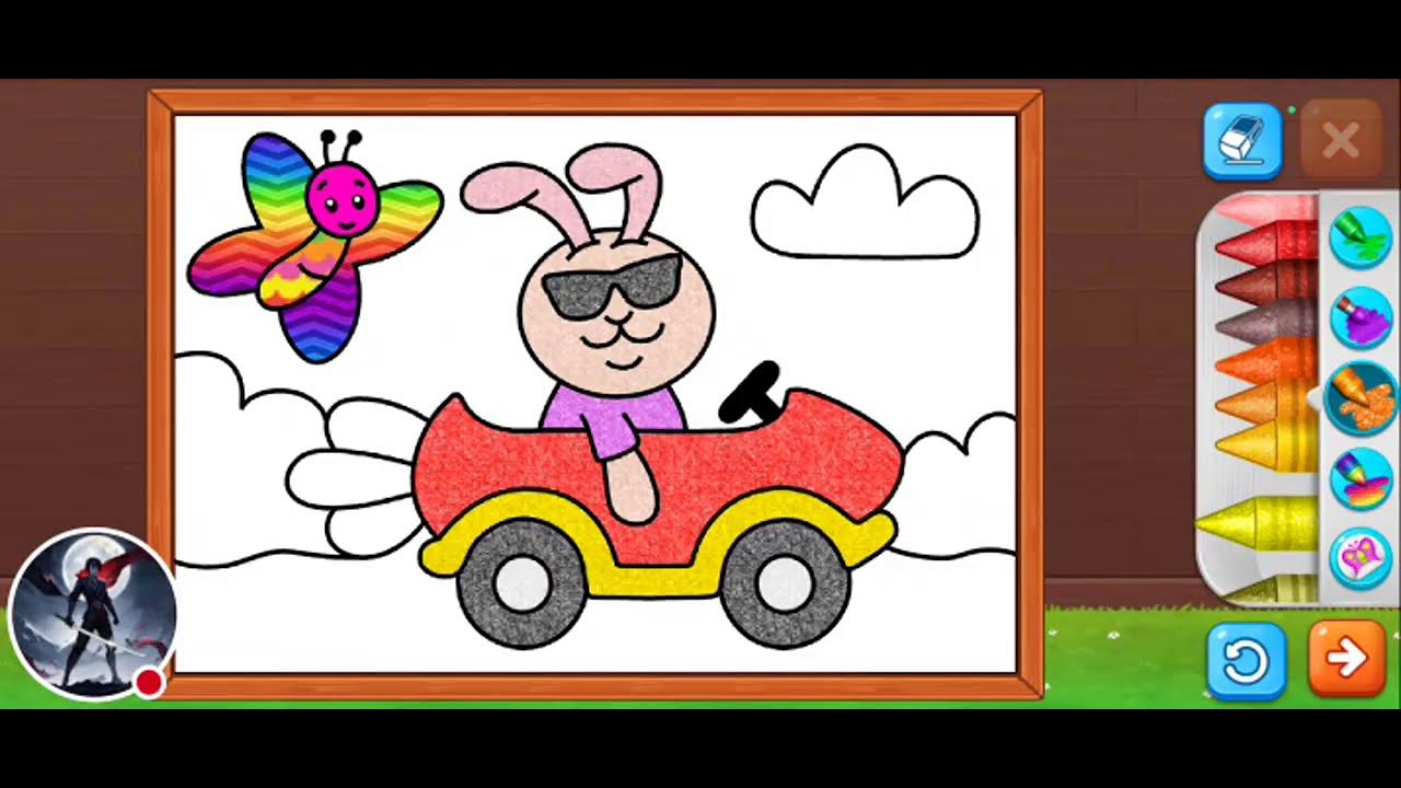 colouring game - YouTube