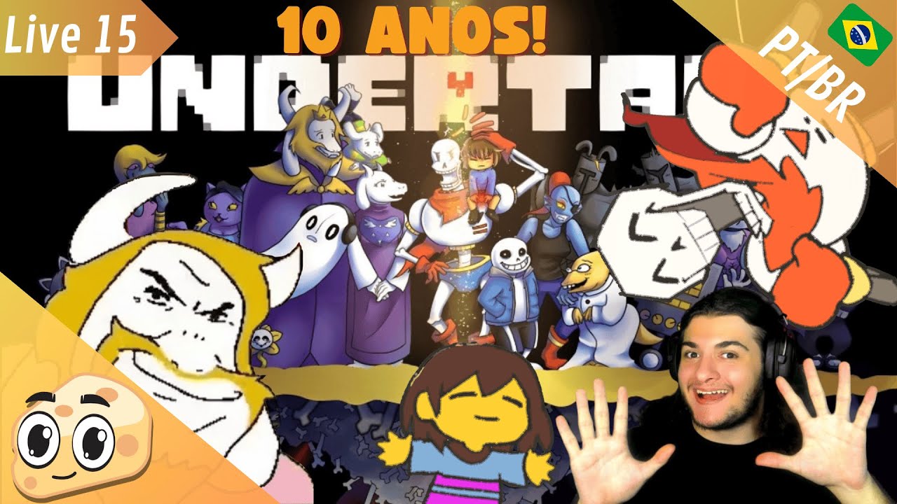 ESPECIAL | Live especial de UNDERTALE, comemoração de 10 ANOS ...