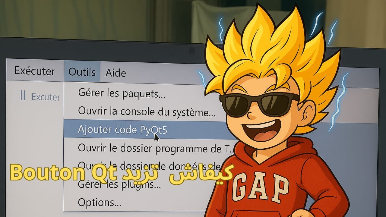 Ajouter Bouton QT design Thonny Python TP BAC - YouTube