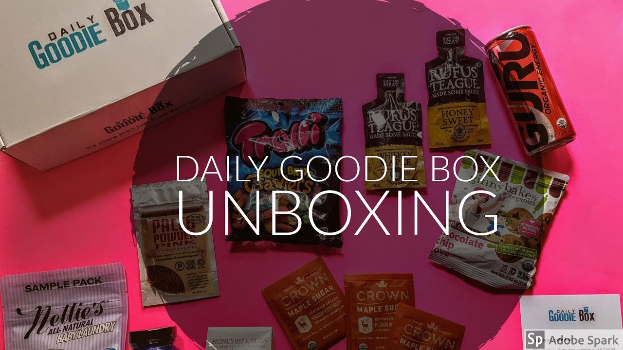 Daily Goodie Box TOTALLY FREE Unboxing | September 2017 - YouTube