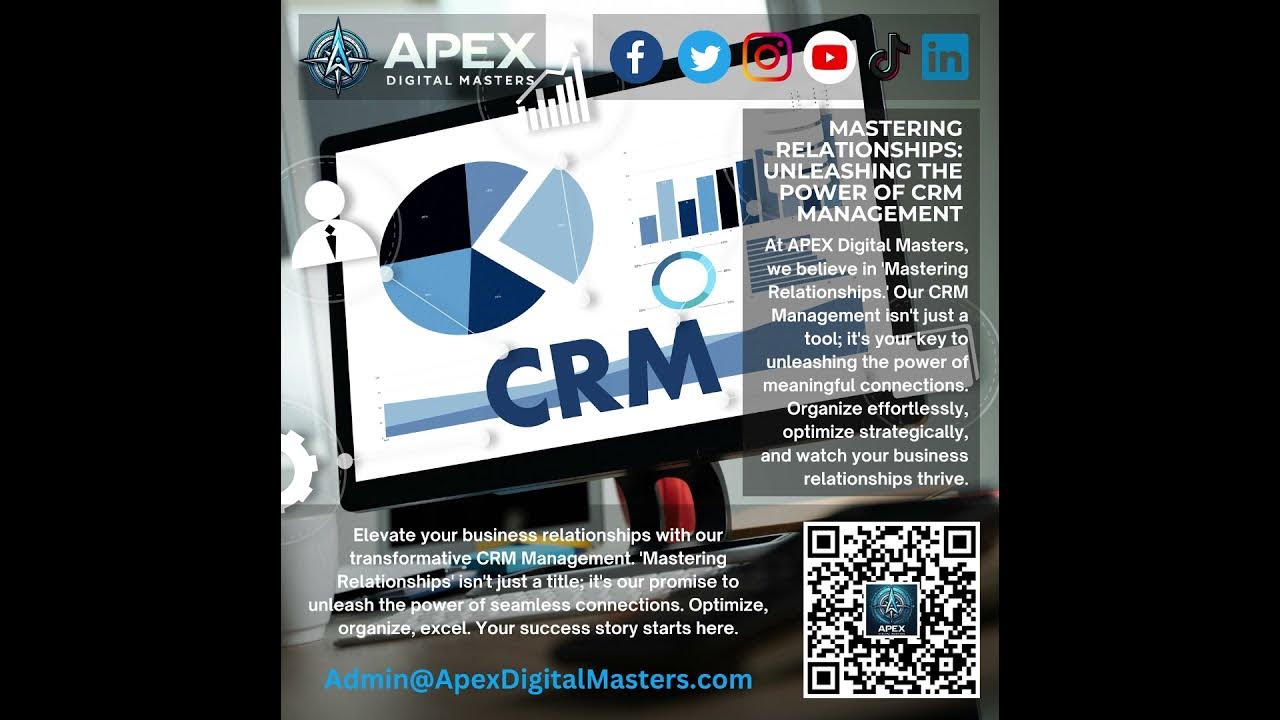 APEX Digital Masters - CRM Management - YouTube