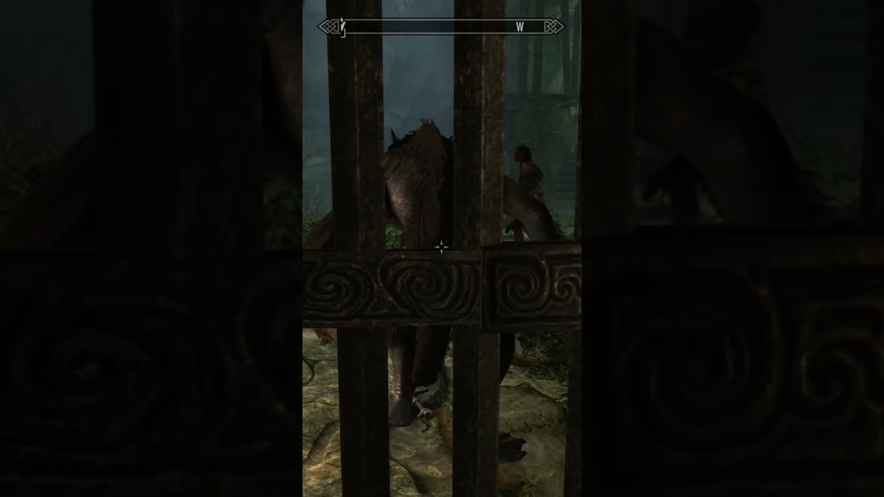 Werewolf transformation Skyrim #shorts - YouTube