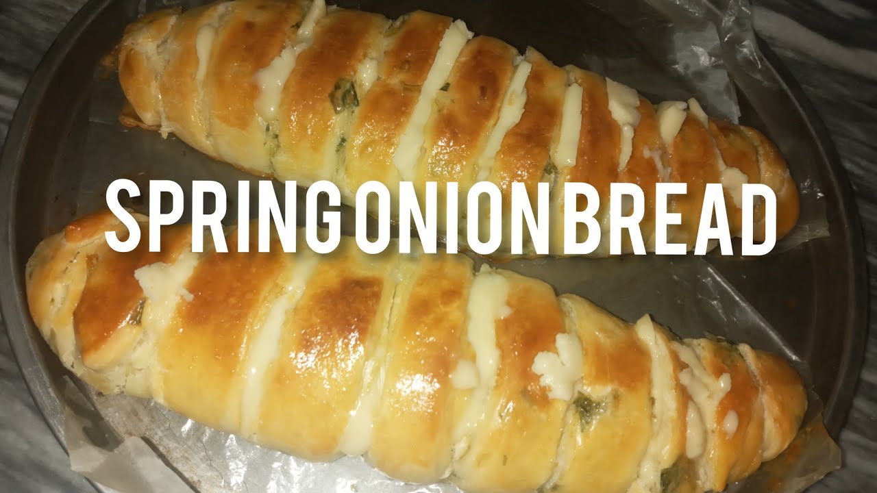 SPRING ONION BREAD/EASY MAKE AT HOME #springonionbread @myrecipebox ...