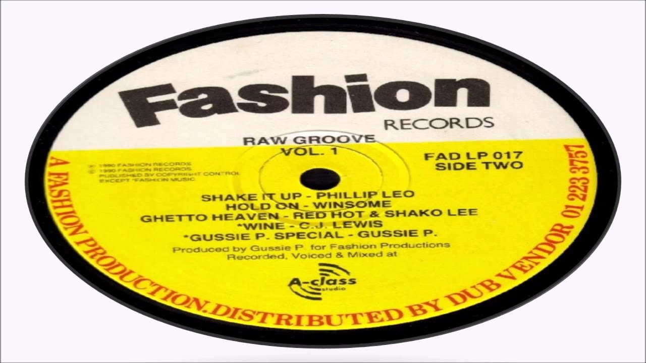 Gussie P. -Gussie P. Special 1990 (Raw Groove Vol.1) Fashion Records ...