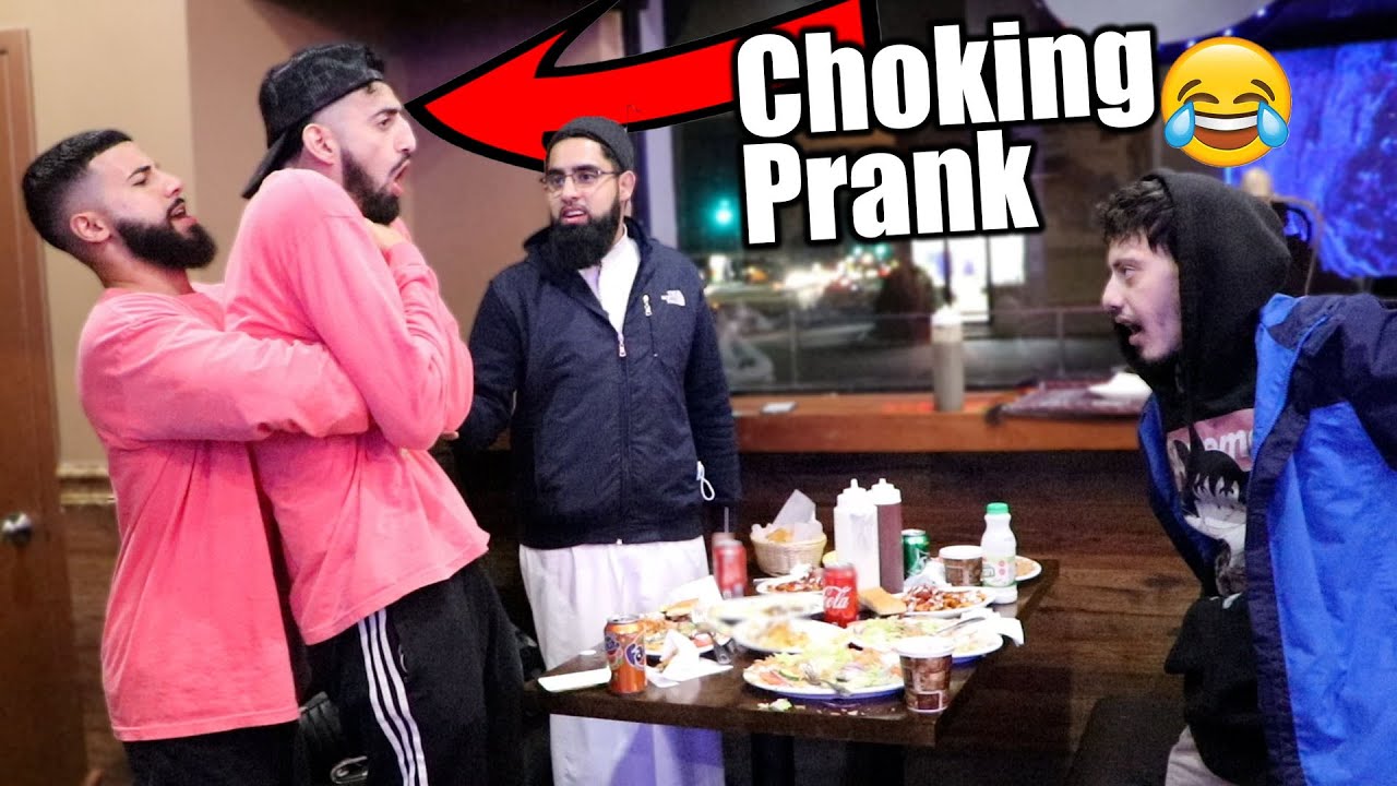Choking On Food PRANK - YouTube