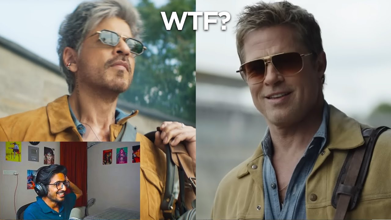 Why did SRK copy Brad Pitt? - YouTube