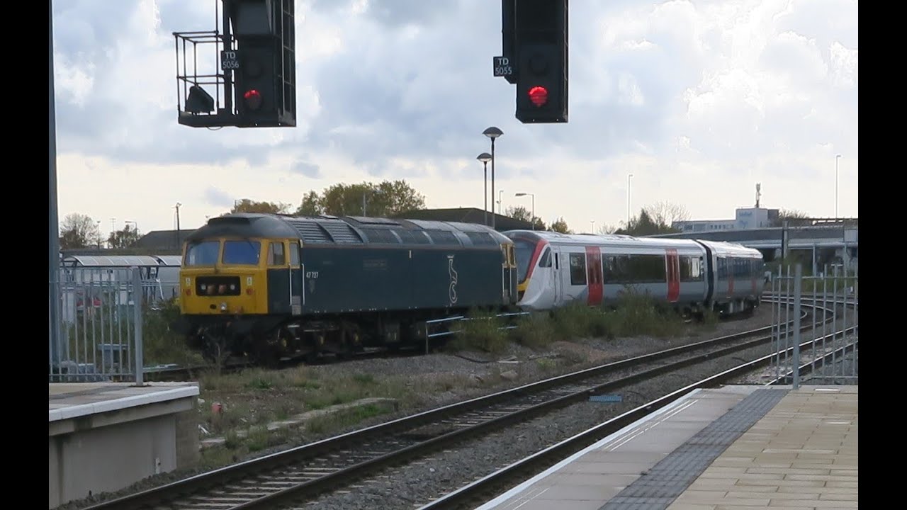 DERBY LEICESTER WELLY. on & off train action 26 Oct 2020 - YouTube