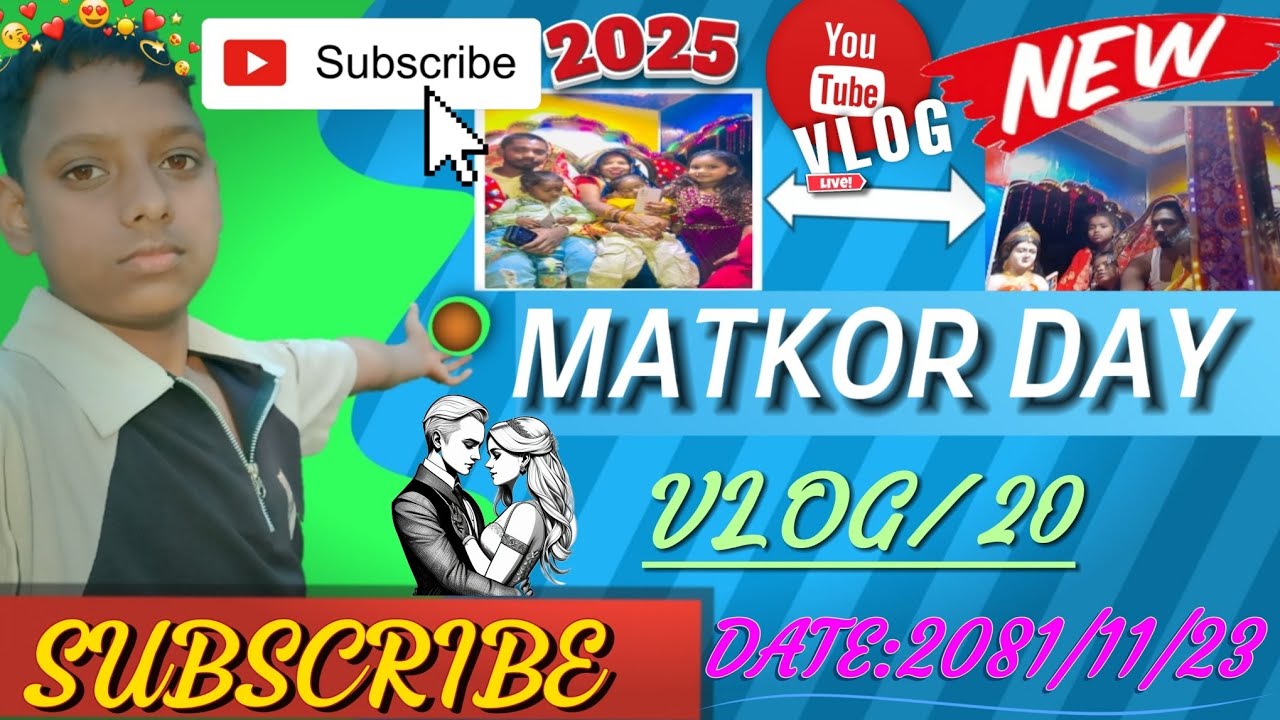 MATKOR DAY VLOG/20 #marega #viralvideo #vlog #million #trending # ...