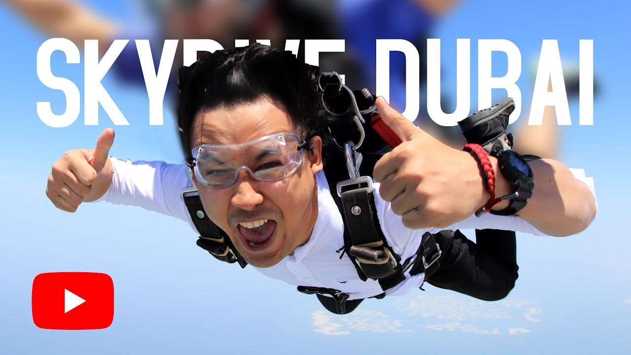 【TRAVEL VIDEO】 SKYDIVE ( Dubai, UAE ) - YouTube