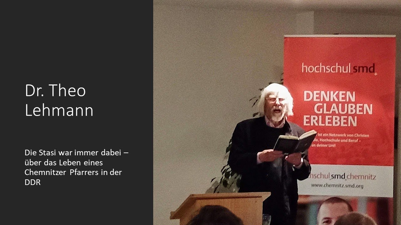 Dr. Theo Lehmann - die Stasi war immer dabei - YouTube