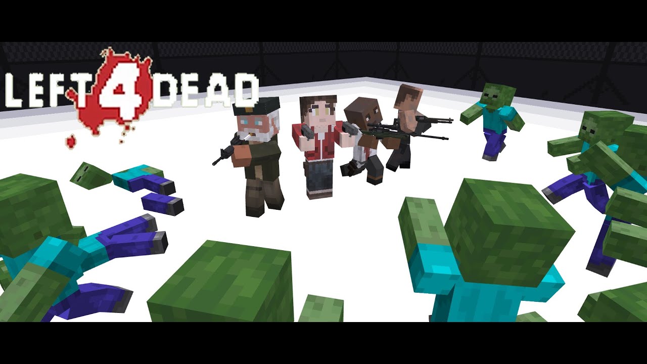 Minecraft BE Left 4 Dead Add-on Demo 0.0.1 Download - YouTube