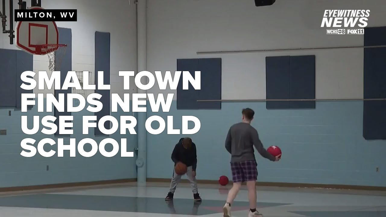 Town turns old school into community center - YouTube
