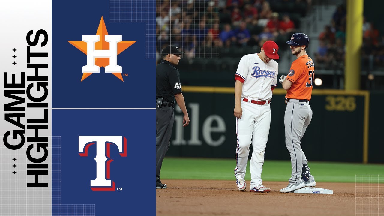 Astros vs. Rangers Game Highlights (7/3/23) | MLB Highlights - YouTube