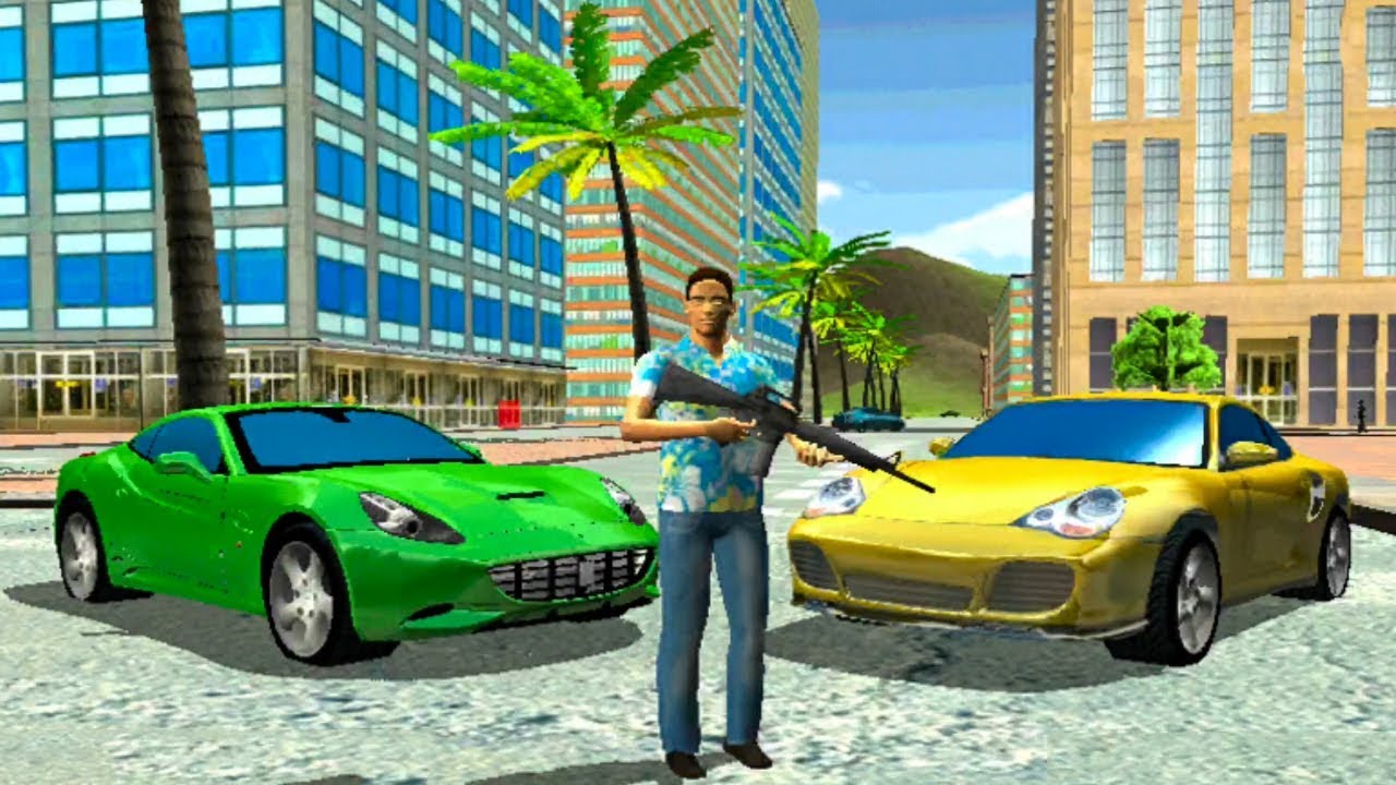 GRAND MIAMI CRIME : GANGSTER CITY android gameplay [1080p video game ...