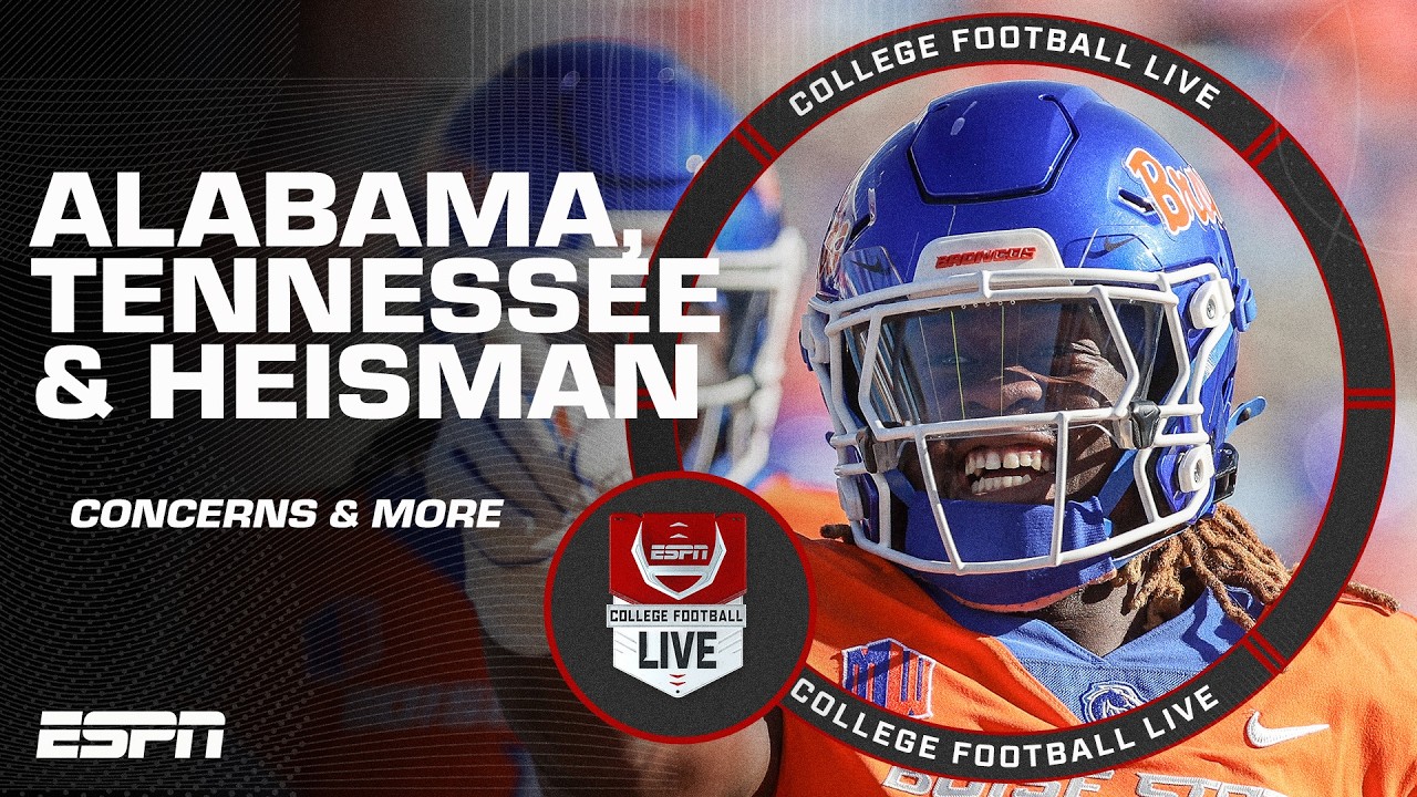 CONCERN ALERT for Alabama & Tennessee? Could Ashton Jeanty win the ...