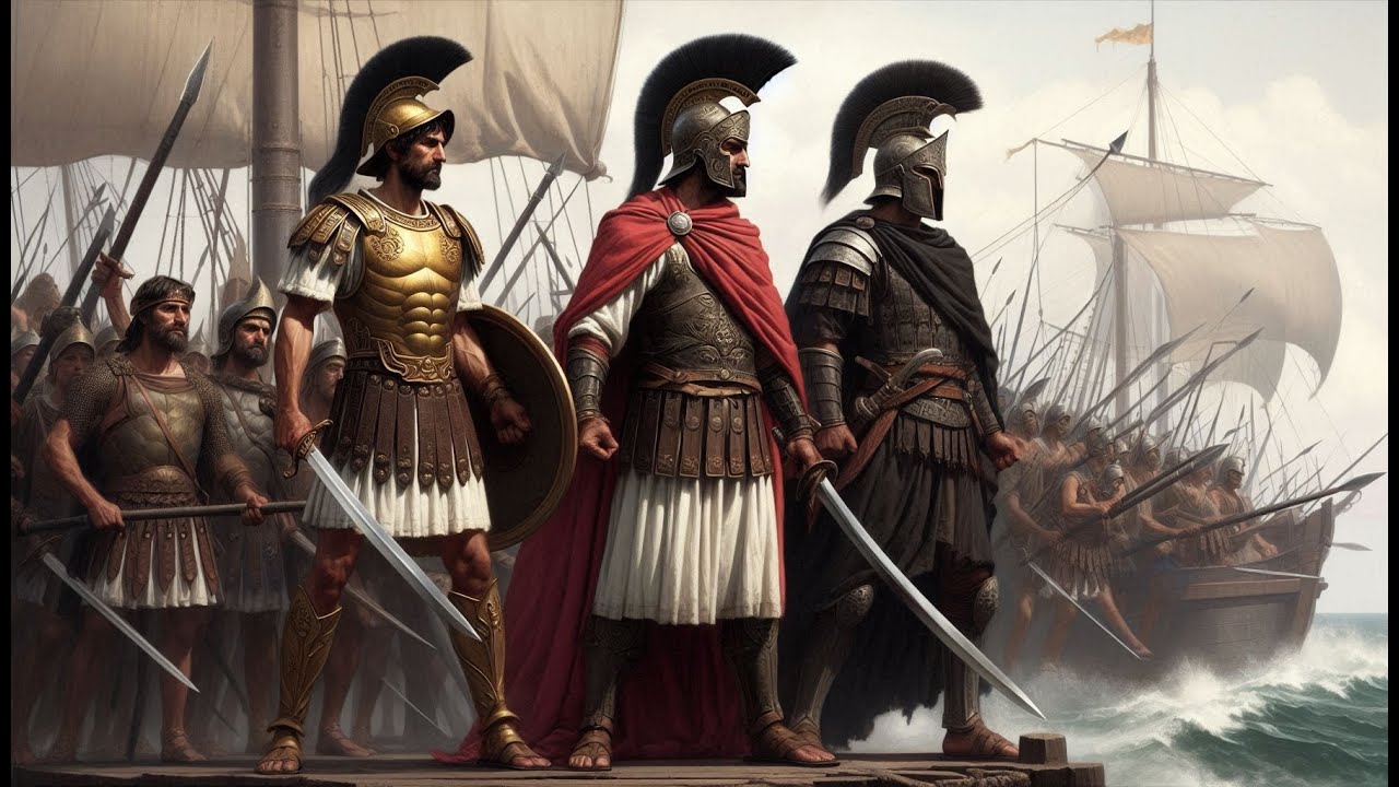 La Bataille de Salamine (480 av. J.-C.) : Quand 370 navires grecs ont ...