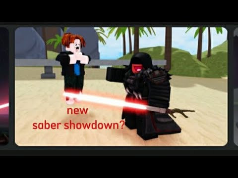 The new saber showdown?! | SABER shodwon II - YouTube