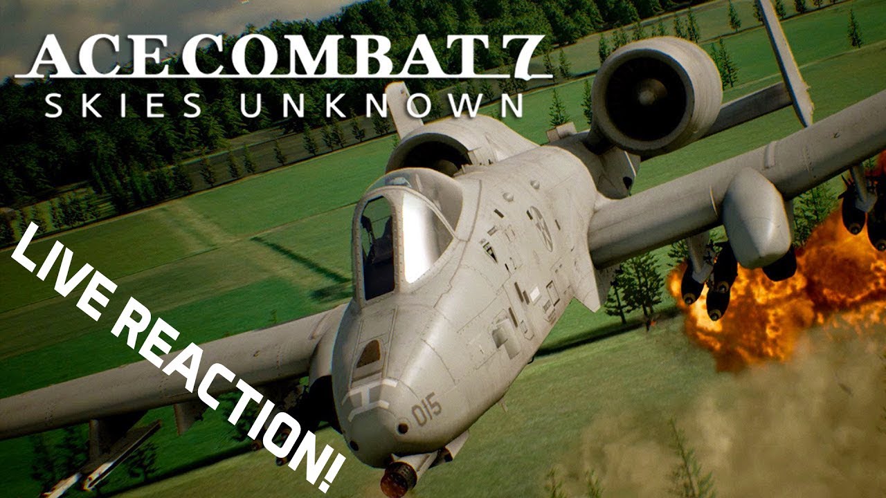 Ace Combat 7 E3 Trailer - Live Reaction! - YouTube