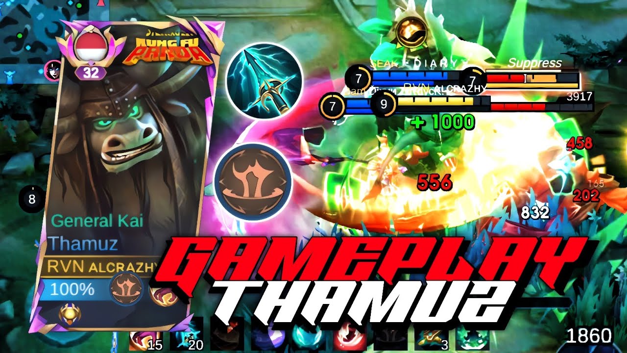 BUILD THAMUZ SKY PIERCER BERULAH LAGI‼️EMBLEM DAN BUILD THAMUZ HYPER ...