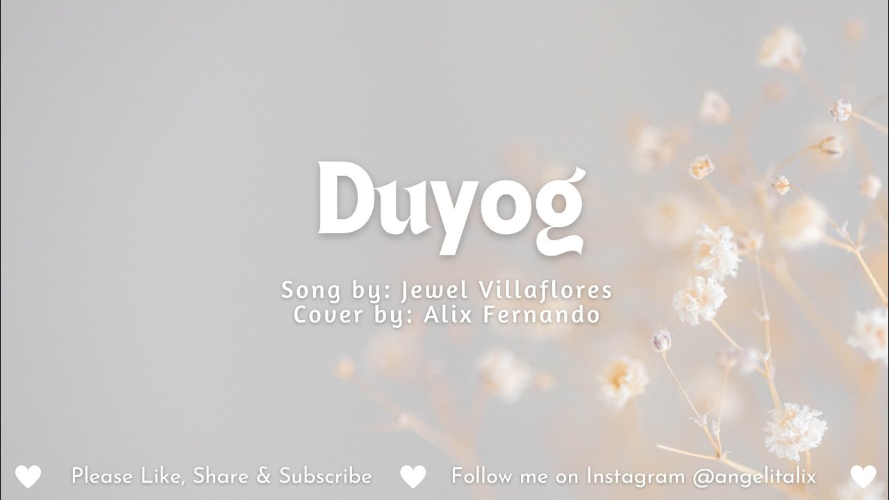 Duyog by Jewel Villaflores Cover by Alix Dela Cruz 🤍 - YouTube