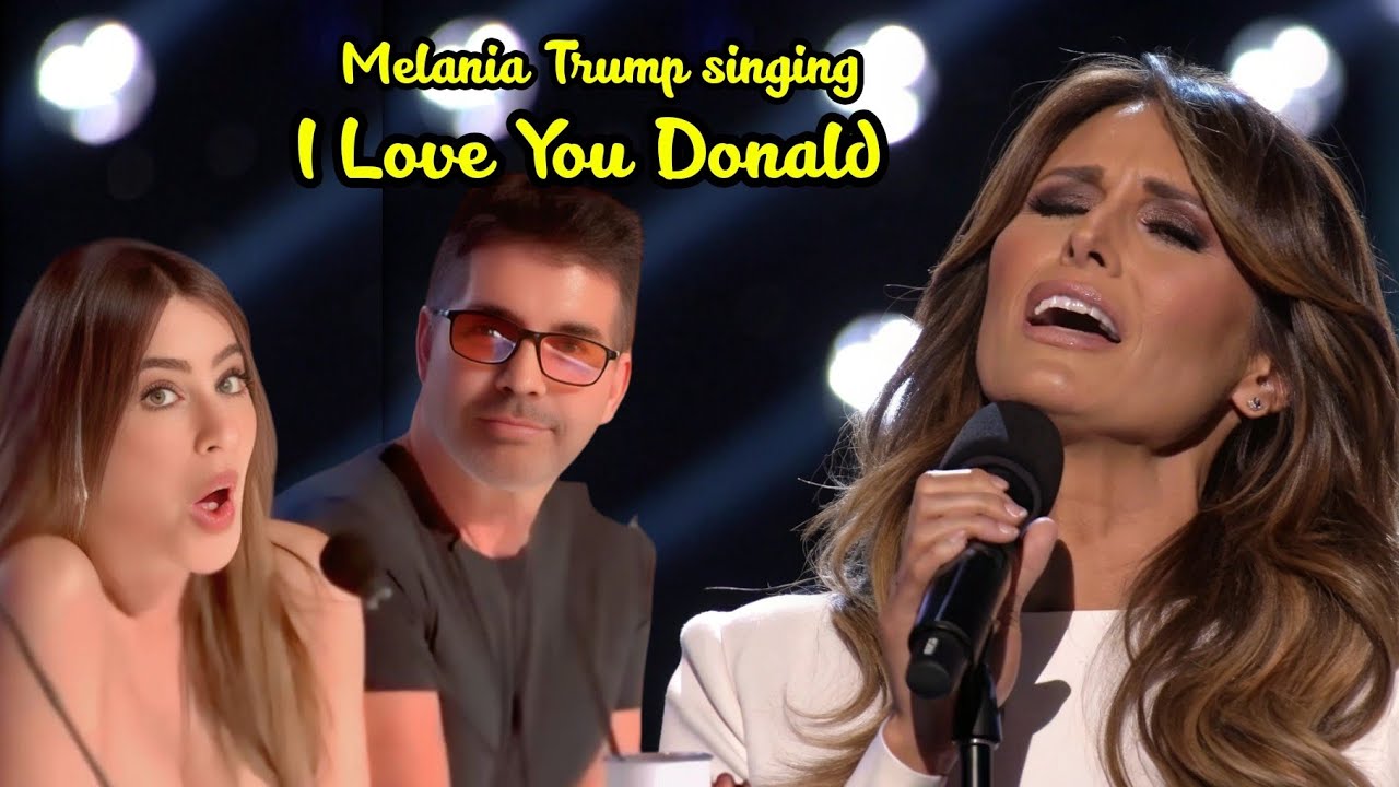 Melania Trump singing Performance Stole Heart Of Judges So cool and ...