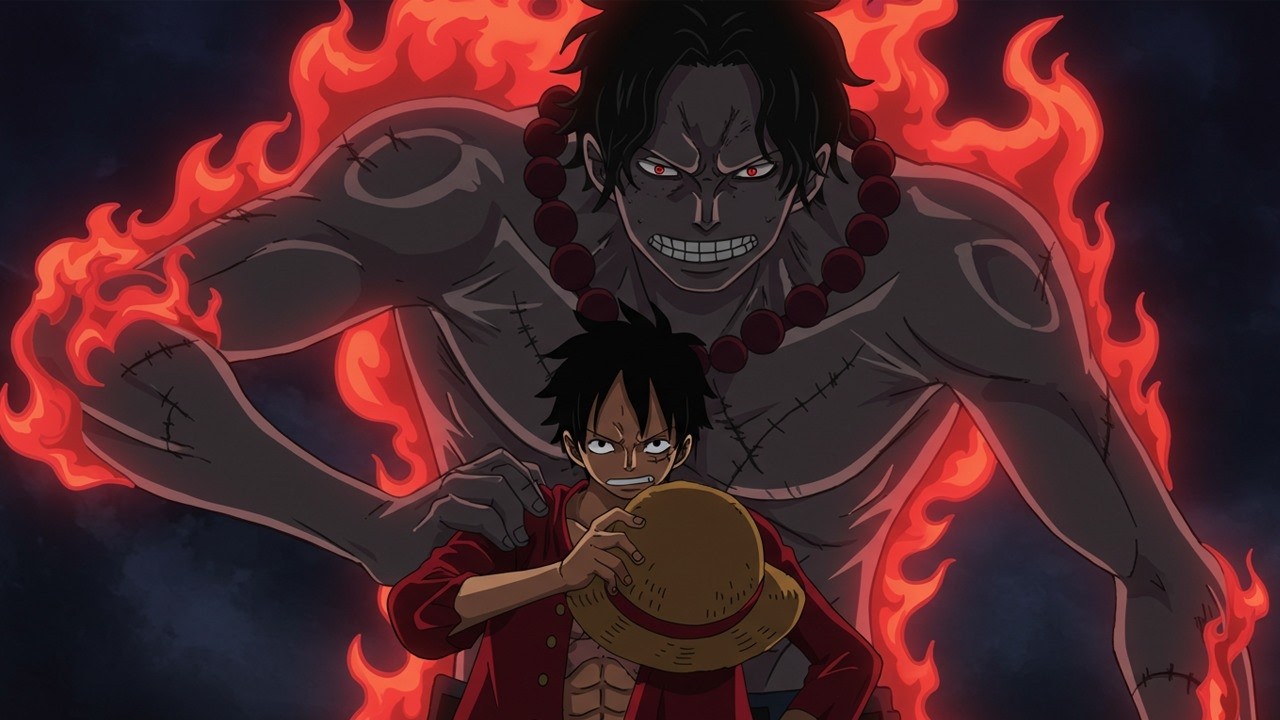 Luffy's Reaction When Ace Comes Back to Life in One Piece - YouTube