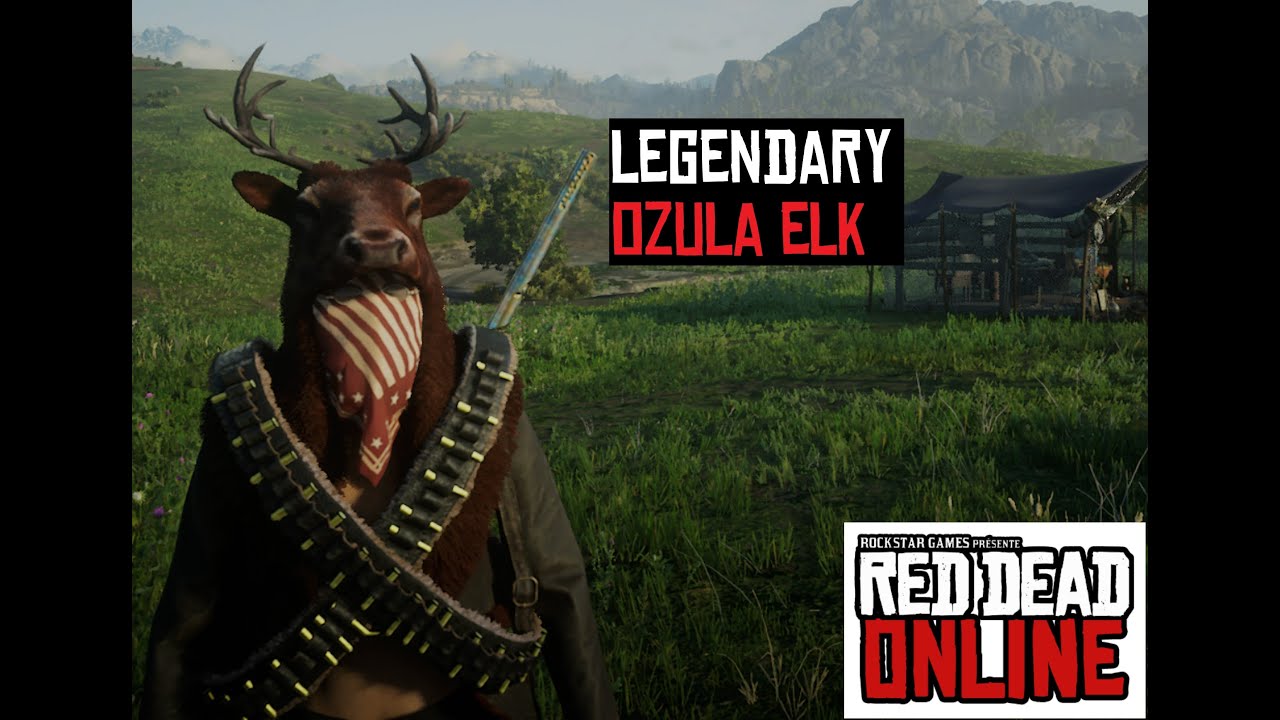 Red Dead Online - LEGENDARY OZULA ELK || Red Dead Redemption 2 - YouTube