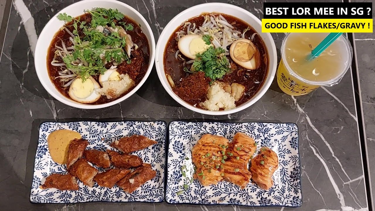 Best Lor Mee In SG ? | Love the Fish Flakes & Gravy | Xin Mei Xiang ...