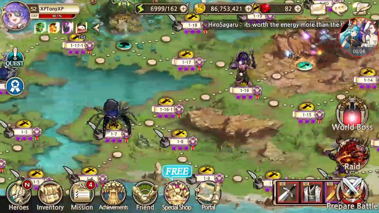 [Kings Raid] 4 staring Arch - YouTube