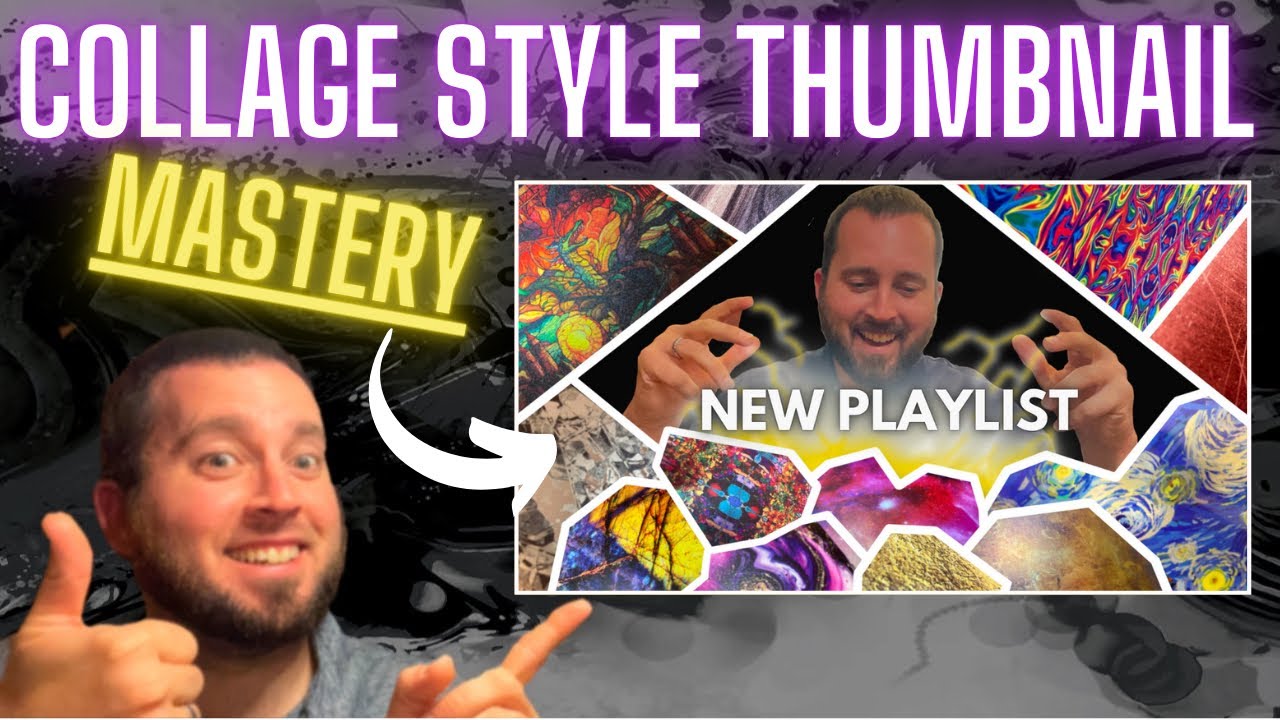 Making the BEST YouTube Thumbnails, Collage Style Mozaic - YouTube